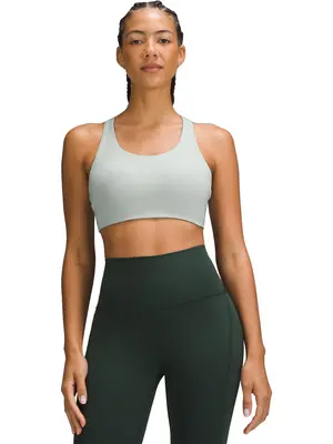 Lululemon Energy Bra Jade Grey