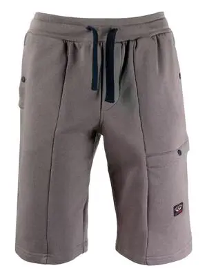 Paul & Shark Drawstring Track Shorts - Grey