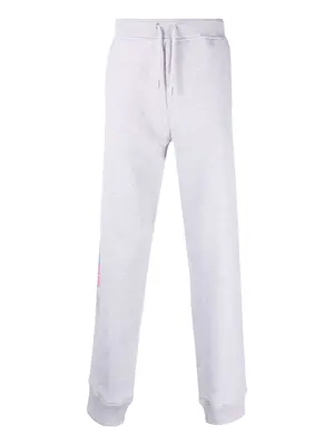 Helmut Lang 3d Logo Track Pants - Grey