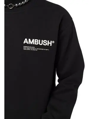 AMBUSH Workshop Crew-neck Sweatshirt Black