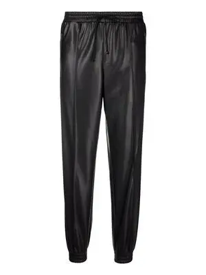 Philosophy Di Lorenzo Serafini Elasticated-waist Tapered Trousers - Black