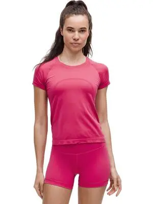 Lululemon Swiftly Tech Short-Sleeve Shirt 2.0 Raspberry Coulis