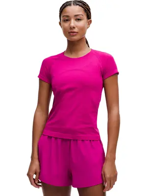 Lululemon Swiftly Tech Short-Sleeve Shirt 2.0 Ripened Raspberry/ripened Raspberry