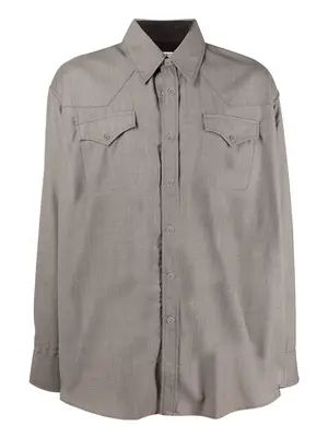 Our Legacy Ranch-cut Longsleeved Shirt - Grey