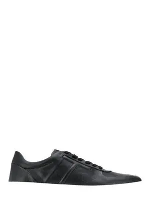 TOD'S Leather Low-top Sneakers - Black