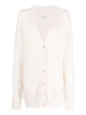 MAISON MARGIELA Maison Margiela Knitted Button-Up Cardigan