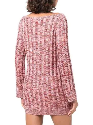 Missoni Patterned Mini Dress - Pink