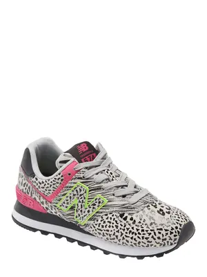 NEW BALANCE 574 Lace-Up Sneakers Black/ Bl