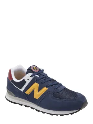 NEW BALANCE 574 Lace-Up Sneakers Indigo/ Blue