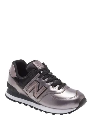 NEW BALANCE 574 Lace-Up Sneakers Night Tide