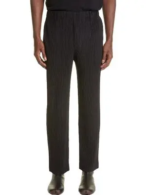 Issey Miyake Pleated Pants - Black