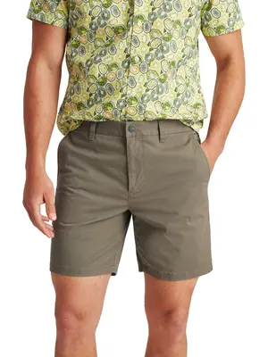 Bonobos Bonobos Washed Stretch Cotton Chino Shorts Sage Tan