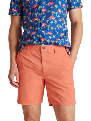 Bonobos Bonobos Washed Stretch Cotton Chino Shorts Sunrise
