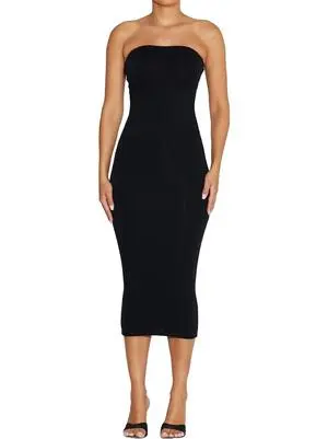 Naked Wardrobe Meant Tu-be Maxi Dress - Black