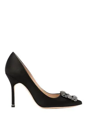 Manolo Blahnik Hangisi 105mm Pumps - Black
