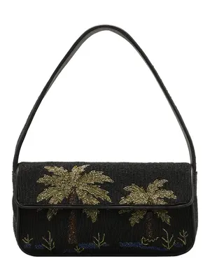 Staud STAUD Tommy Floral Shoulder Bag Palm