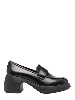 Camper 65mm Thelma Heeled Loafers - Black
