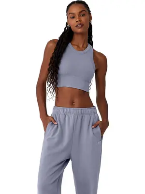 Alo Yoga ALO Seamless Delight High Neck Tank Fog