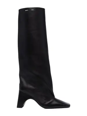 Coperni Square-toe Boots - Black