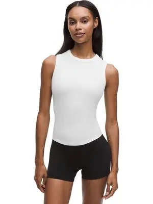 Lululemon Hold Tight Crewneck Tank Top - White