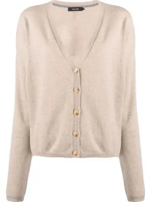 LISA YANG Button-Up Cashmere Cardigan