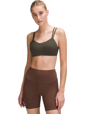 Lululemon Like A Cloud Bra Dark Olive