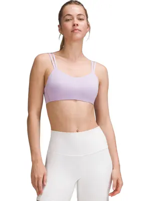 Lululemon Like A Cloud Bra Heathered Lilac Ether