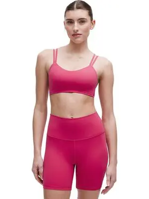 Lululemon Like A Cloud Bra Raspberry Coulis