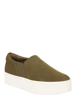 Vince Vince Warren Platform Slip-On Sneakers Antiqueolive