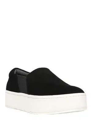 Vince Warren Platform Slip-on Sneakers - Black