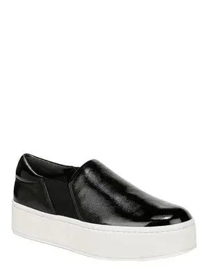 Vince Vince Warren Platform Slip-On Sneakers Black/black