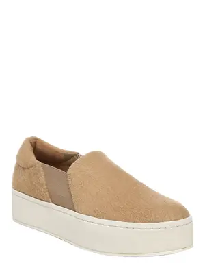 Vince Vince Warren Platform Slip-On Sneakers Camel- Dm