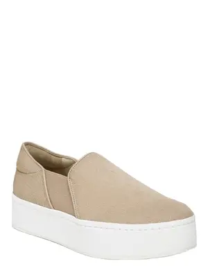 Vince Vince Warren Platform Slip-On Sneakers Dk Doe