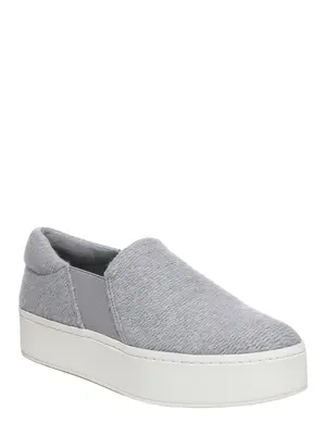 Vince Vince Warren Platform Slip-On Sneakers Grey