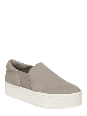 Vince Vince Warren Platform Slip-On Sneakers Hazelstone