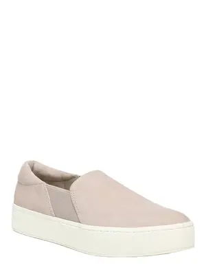 Vince Vince Warren Platform Slip-On Sneakers Pearl