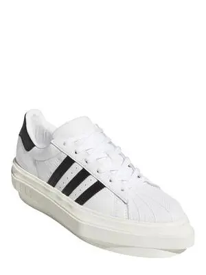 Y3 Adidas Beyoncé Superstar Platform Sneakers - White/core Black/off White