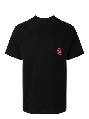 ANTI SOCIAL SOCIAL CLUB Cross My Heart Pocket T-shirt - Black
