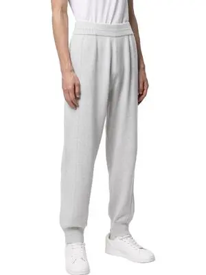 Helmut Lang Corduroy-detail Track Pants - Grey