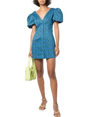 Lhd Pedra Bonita Mini Dress - Blue