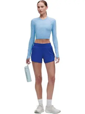 Lululemon Hotty Hot High-rise Lined Short - Beach Ball Blue