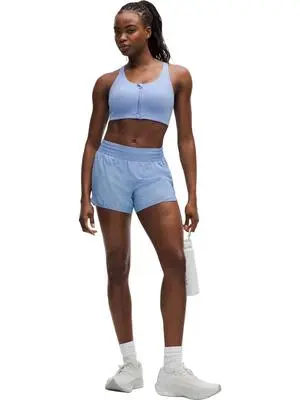 Lululemon Hotty Hot High-rise Lined Short 4 Sinatra Blue