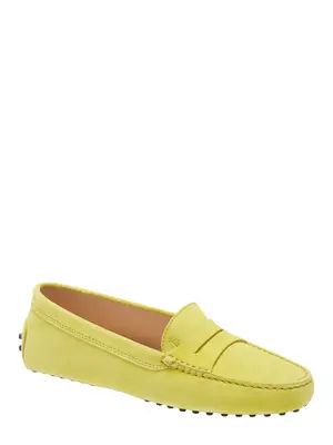 TOD'S Tod's Driving Penny Loafer Yellow