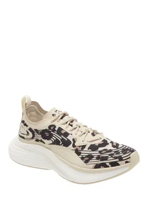 Apl Streamline Running Shoe Parchment / Black / Leopard