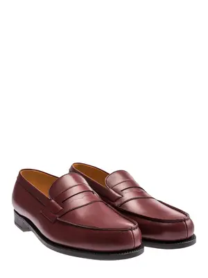 J.M. WESTON JM Weston 180 Penny Loafer Burgundy