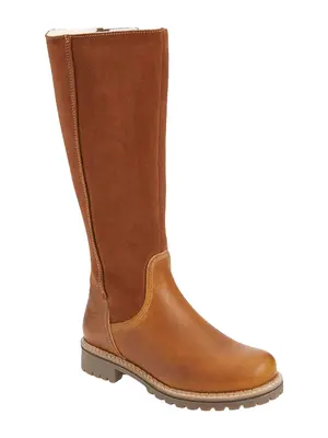 BOS. & CO. Bos. & Co. Hudson Waterproof Boots Cognac Leather