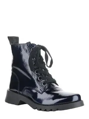Fly London FLY London Ragi Combat Boots 042 Navy Rock
