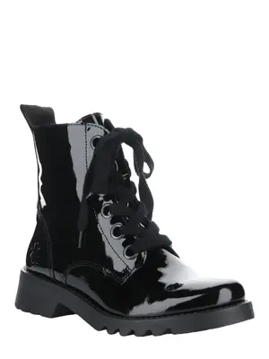 Fly London FLY London Ragi Combat Boots Black Atlantis