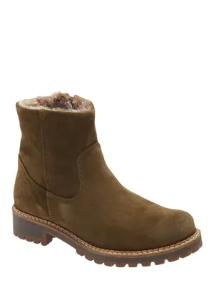 BOS. & CO. Bos. & Co. Calib Waterproof Bootie Olive Suede