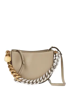 Stella McCartney Stella McCartney Frayme Small Shoulder Bag Bamboo